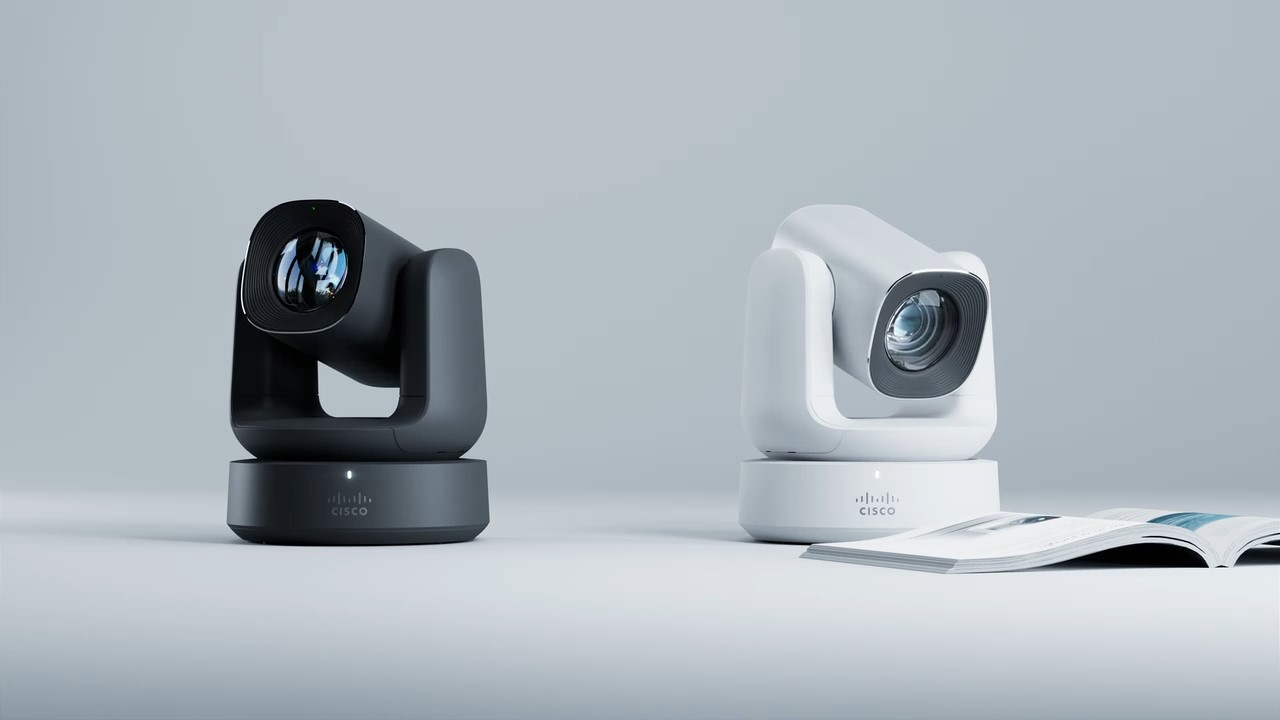 Cámara Cisco Room Vision Pro PTZ con IA para captar todo punto de vist